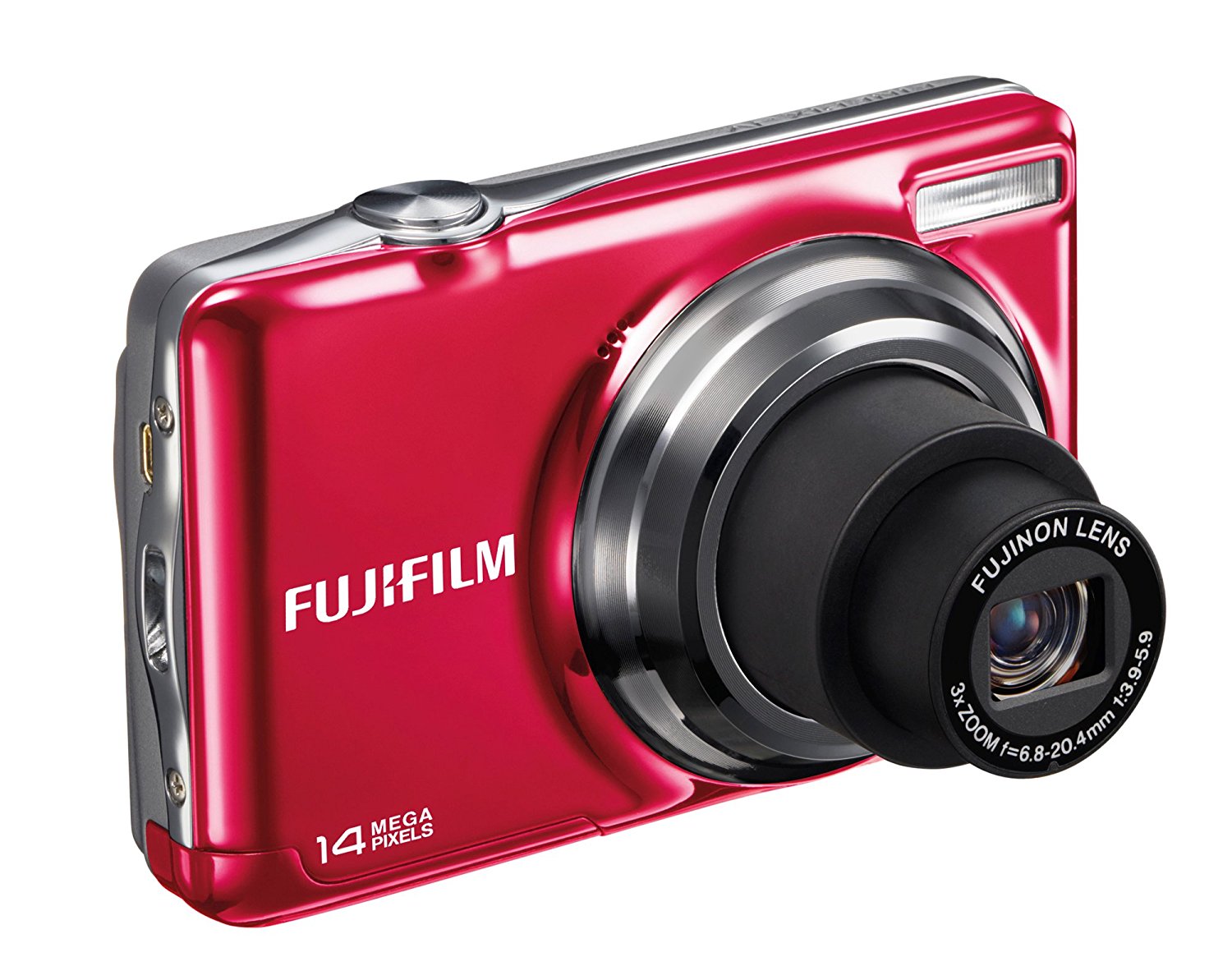 Fuji FinePix JV300 14Mp Digital Camera Red free image download