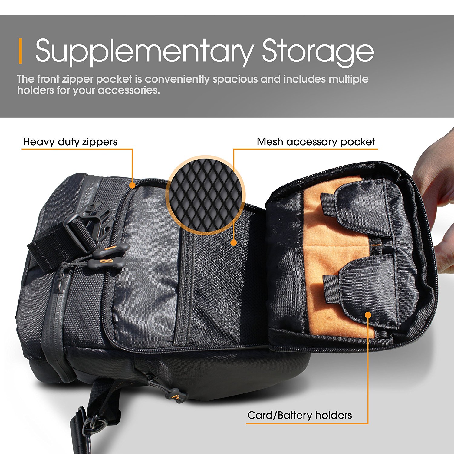 Large Camera Bag, rooCASE DSLR Camera Shoulder Case Bag N22 free image ...