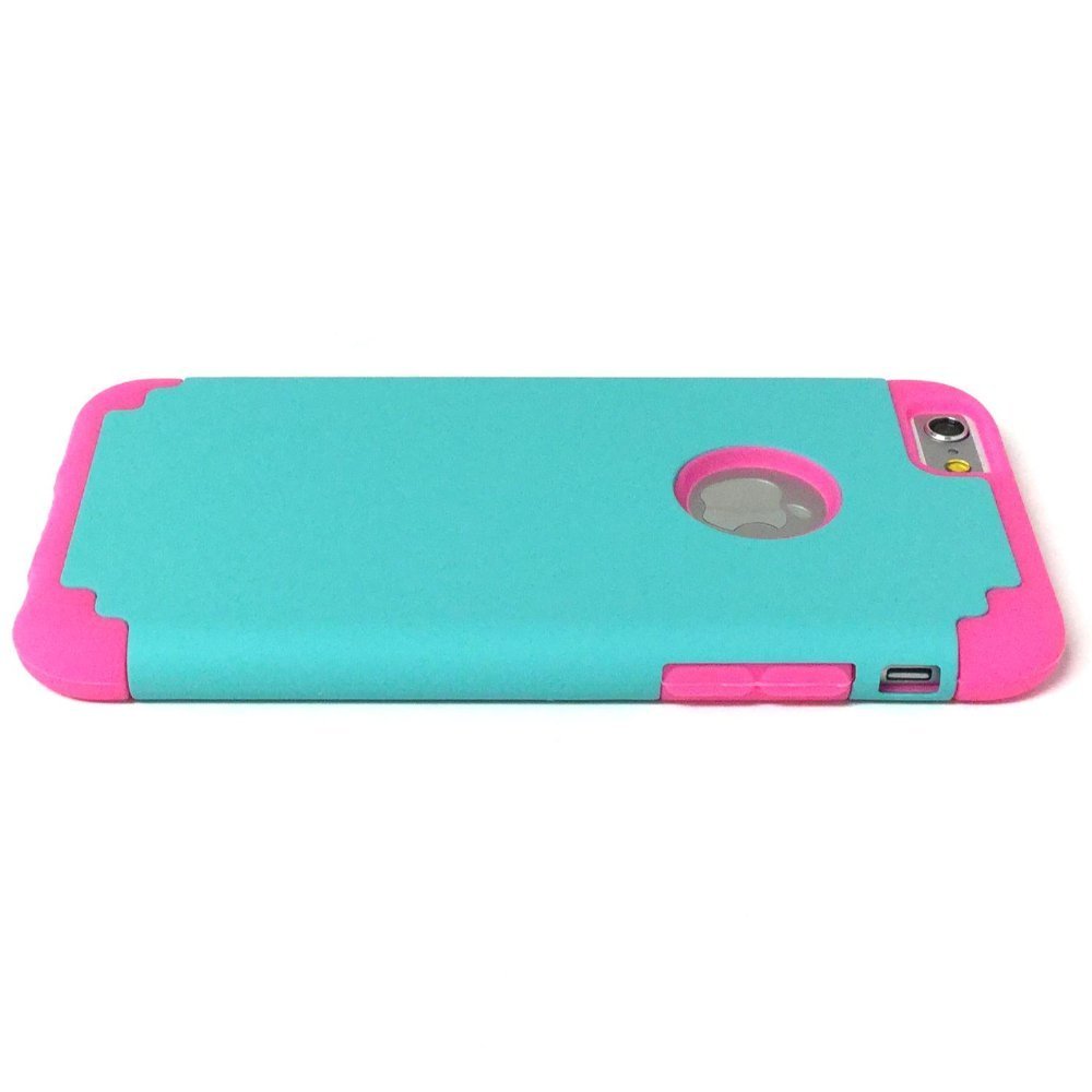 IPhone 6s, 6 Case, [4.7 Inch] HLCT Slim Fit Thin, Soft Interior Silicone Bumper & Hard PC Back ...