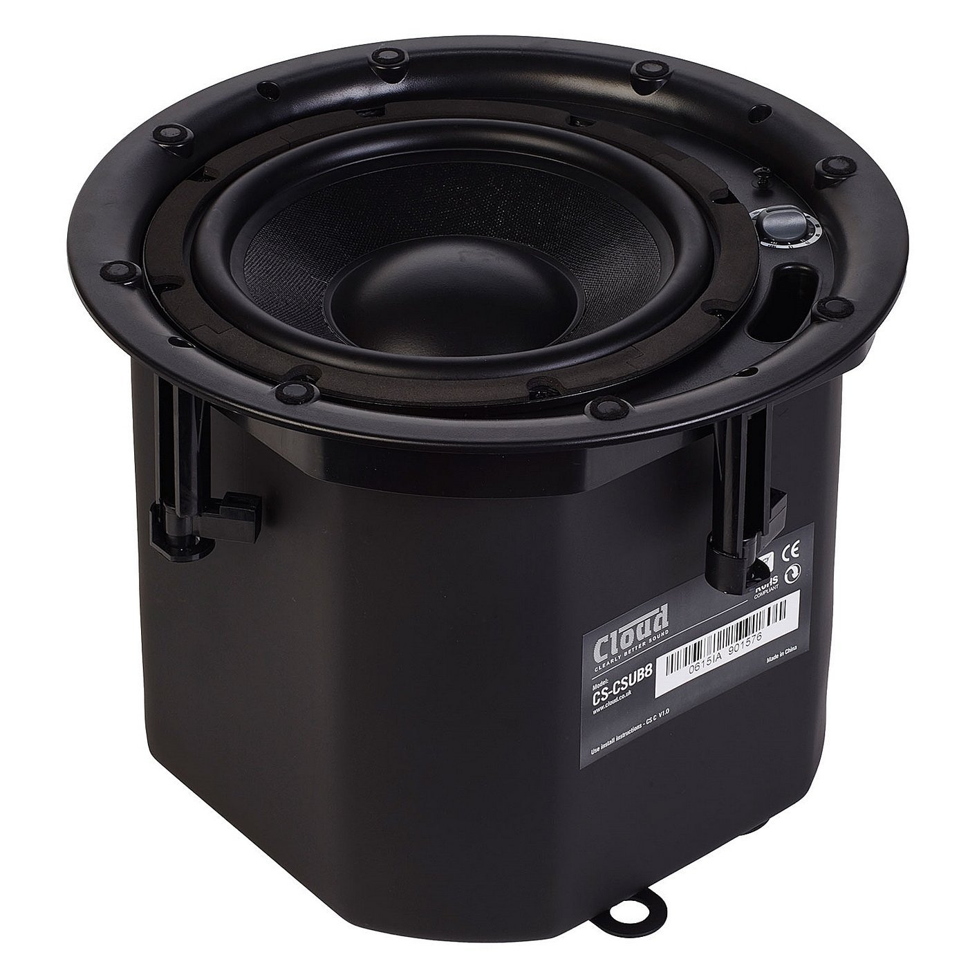 Cloud Electronics CS-CSUB8W | 8inch In Ceiling Subwoofer White N2 free ...