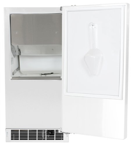 AGA Marvel 30IM5905 Under Counter Ice Machine, Black Cabinet and Left ...