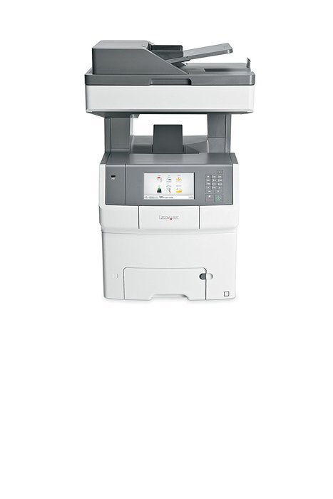 Lexmark X748de - Color Multifunction (fax/copier/printer/scanner) N3 ...