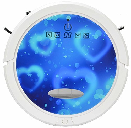 CleanMate QQ6 Vacuum Cleaning Robot - Blue Heart N3 free image download