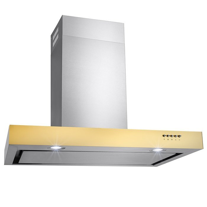 FIREBIRD 36" European Style Wall Mount Stainless Steel Range Hood Vent ...