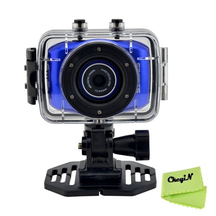 Ckeyin ®High-Definition 720P Action Camcorder Waterproof Camera Outdoor ...