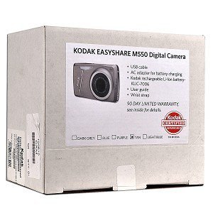 Kodak EasyShare M550 12MP 5x Optical/5x Digital Zoom HD Camera (Tan ...