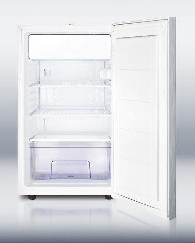 Summit CM411LSSHHADA: ADA compliant 20" wide freestanding refrigerator ...