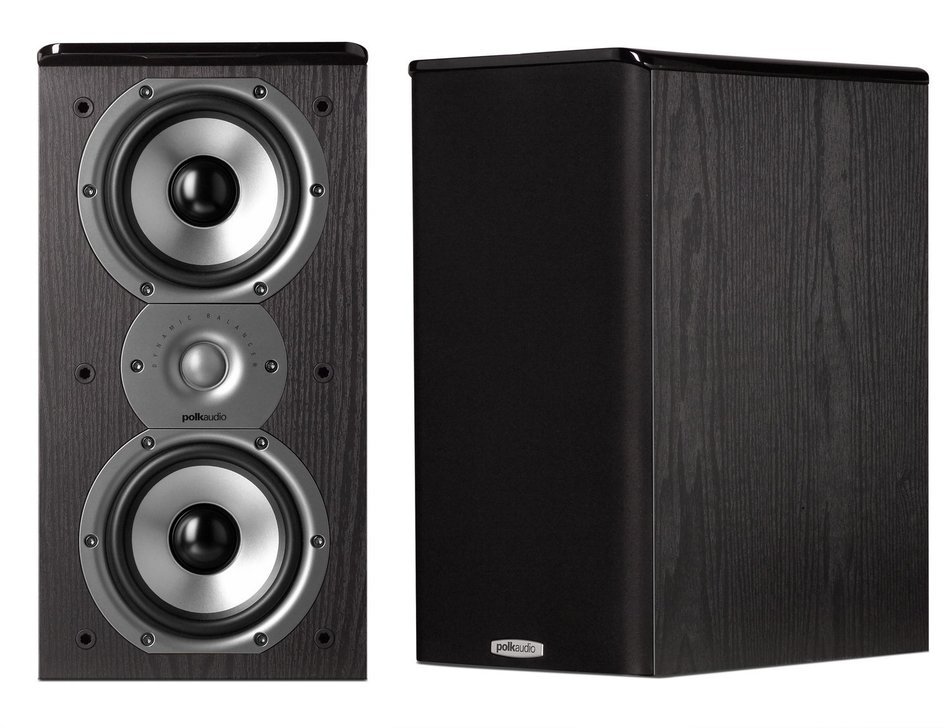 Polk Audio TSi200 Bookshelf Speakers (Pair, Black) N2 free image download