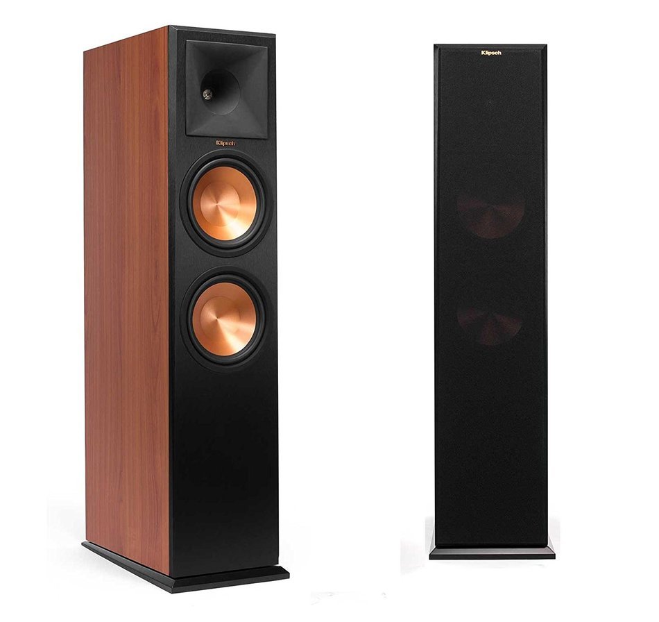 Klipsch RP-280FA Tower Speaker with Built-in Dolby Atmos Height Channel ...
