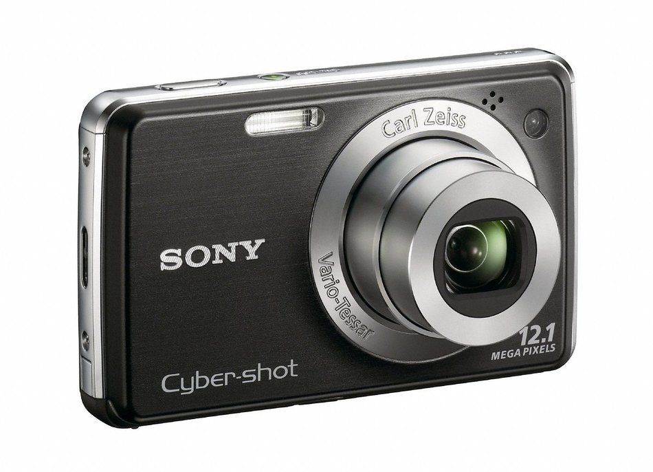 Sony Cybershot DSC-W220 12.1MP Digital Camera with 4x Optical Zoom with ...