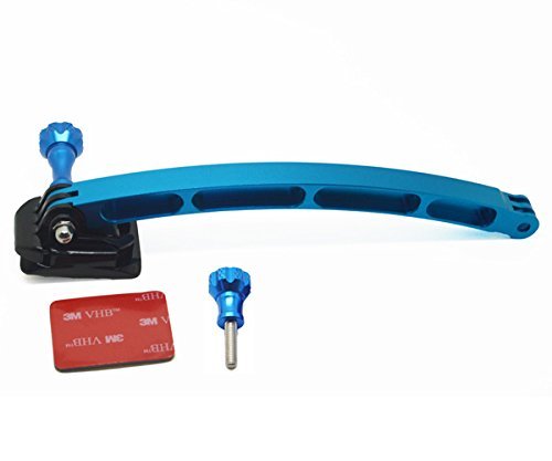 ProGear Blue High Grade Aluminum Extension Arm Mount Bundle For GoPro ...