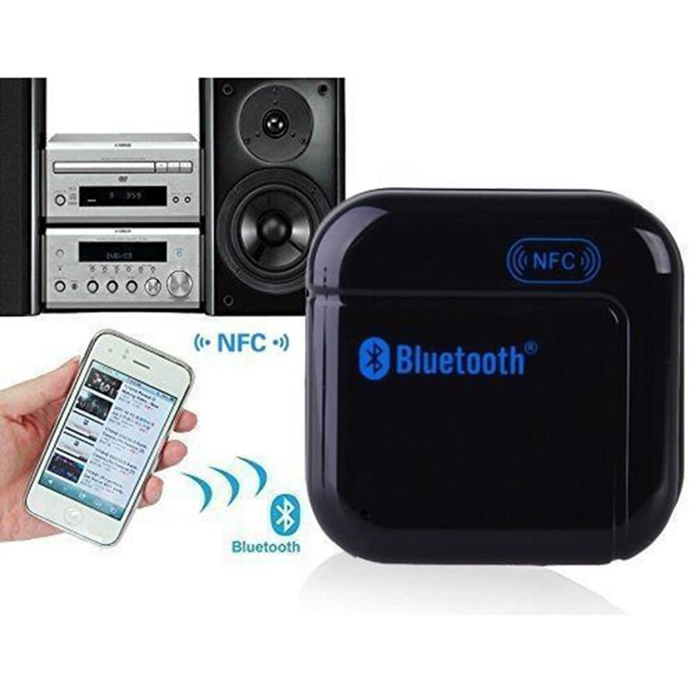 Vinmax NFC Wireless Bluetooth Stereo Audio Music Receiver Adapter 3.5mm ...