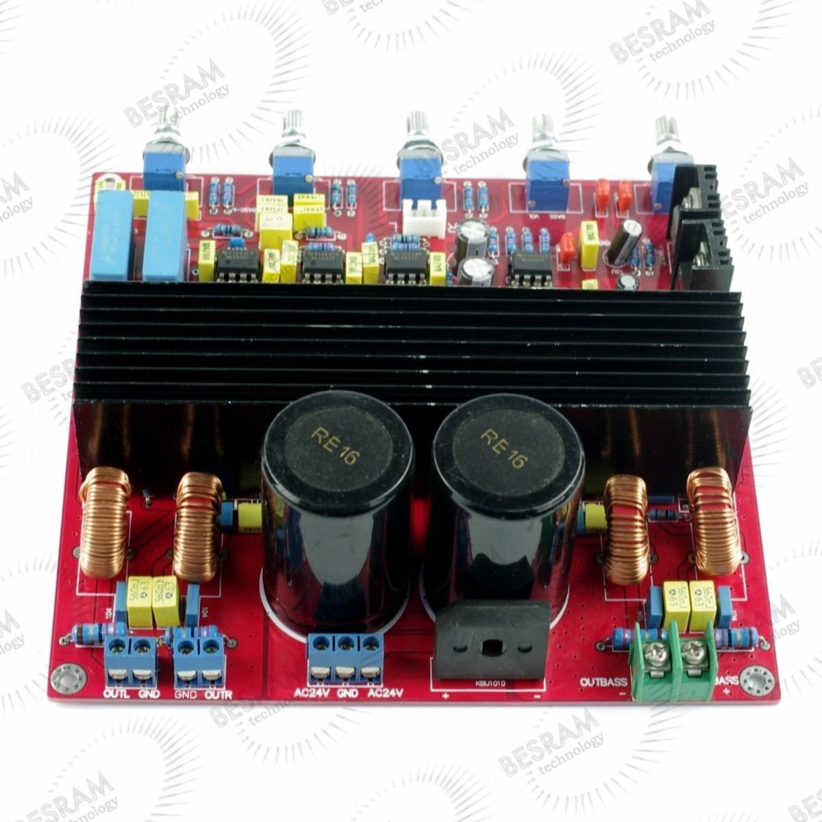 1 TDA8950TH 150W×2＋250W Class D Digital Amplifier Board N2 free image ...