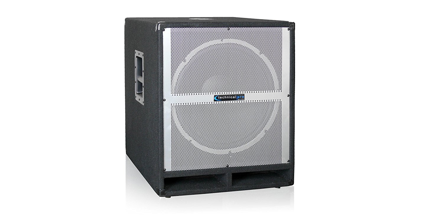 Technical Pro XTREME1501 Subwoofer, Black free image download