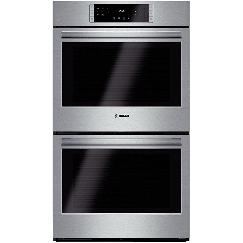 Bosch HBL8651UC 800 30" Stainless Steel Electric Double Wall Oven ...