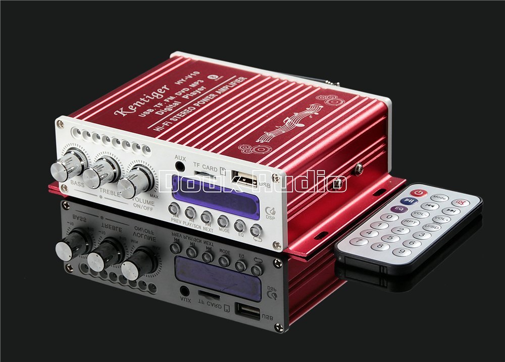 Douk Audio Bluetooth Digital HiFi Stereo Power Amplifier Bass Auto Car ...