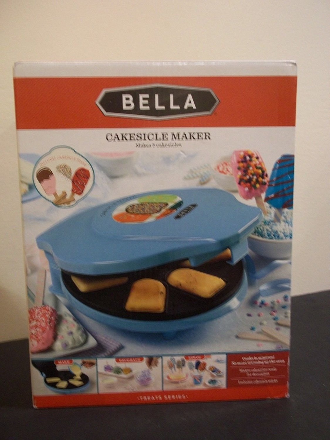 New Shop Bella Cakesicle Maker Cake on a Stick treats series makes 5 ...