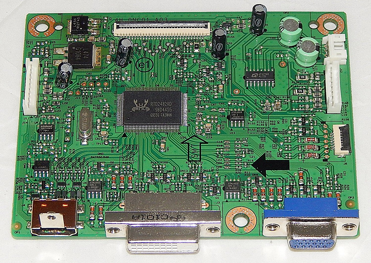 ASUS 4H.0NC01.A03 VE248 LCD Monitor Main Board N2 free image download