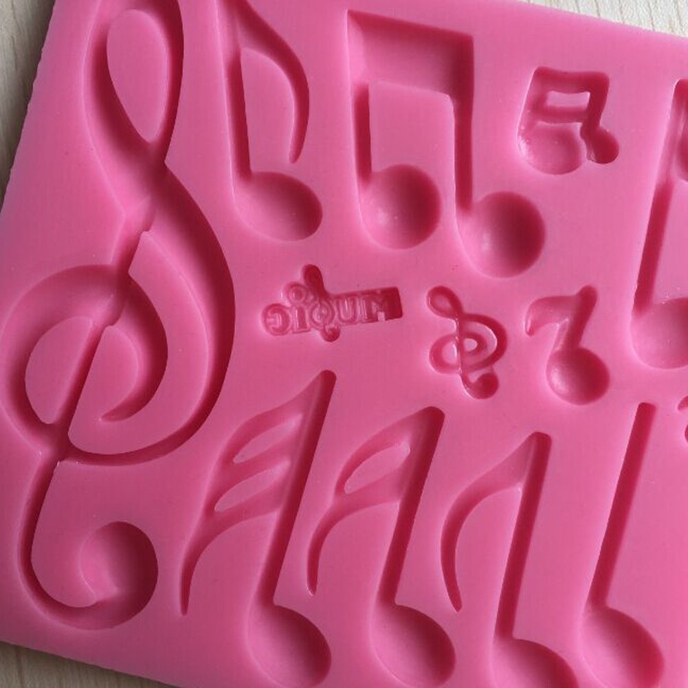 Karen Baking Beautiful And Classics Different Music Note Shape 3D ...