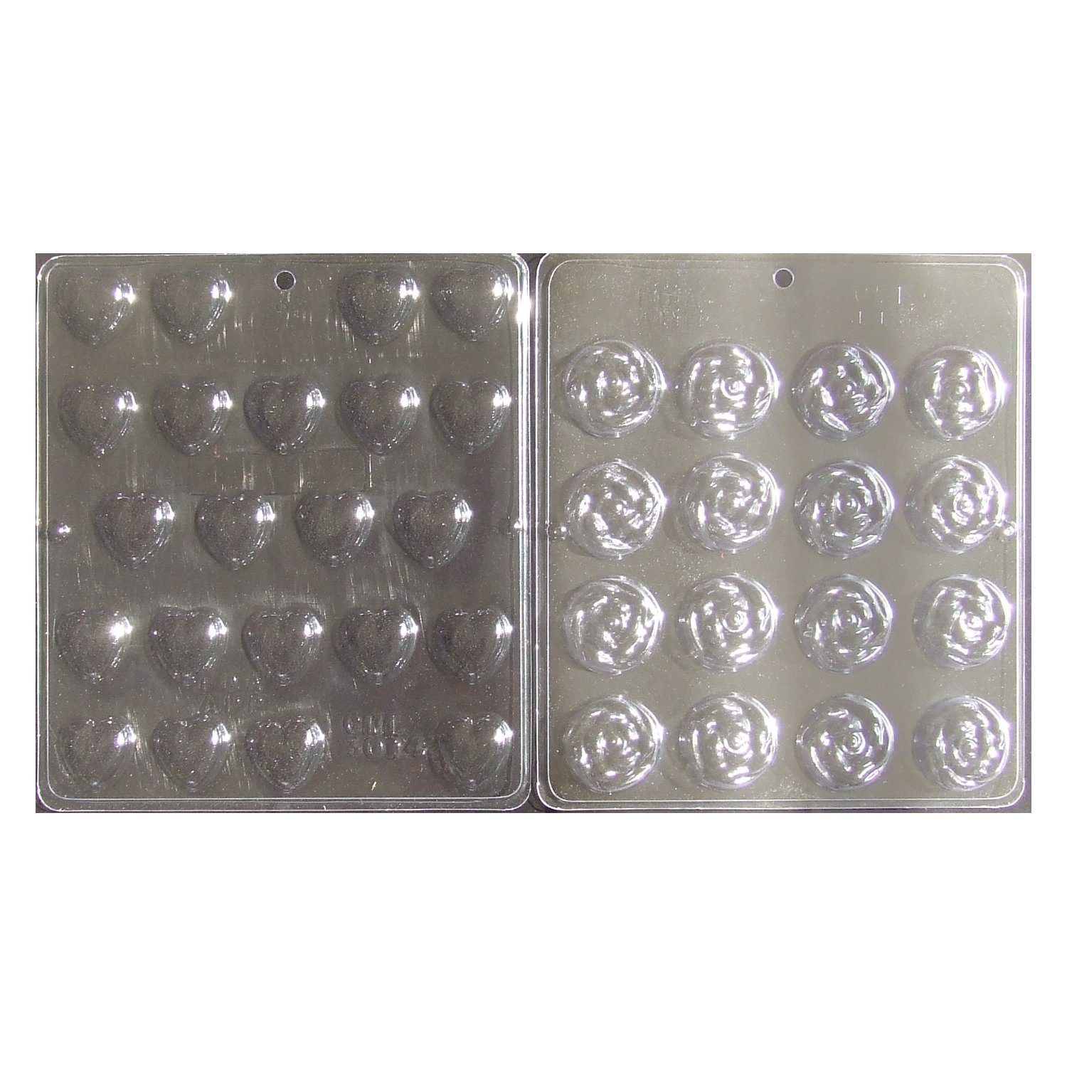 Heart Shaped Rose Candy Molds Bundle Made In USA free image download