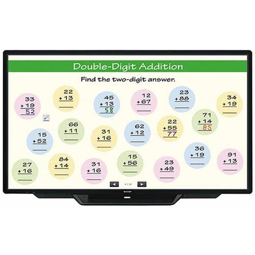 SHARP ELECTRONICS CO PN-L803C 80IN LED LCD TCH USB HDMI SPK free image ...