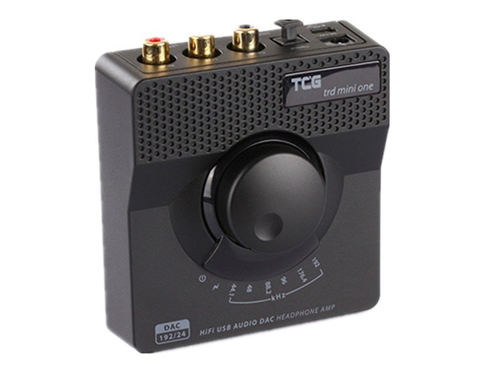TCG TRD MINI 1USB 24/192 Asynchronous USB DAC Decoder + Headphone ...