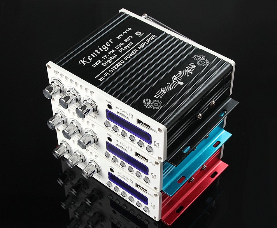 Douk Audio Bluetooth Digital HiFi Stereo Power Amplifier Bass Auto Car ...