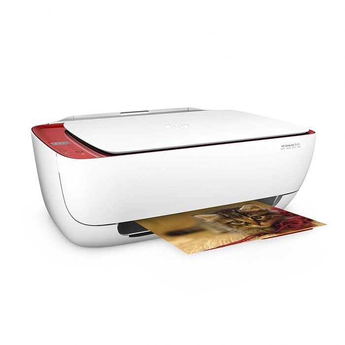 HP DeskJet 3636 Limited Edition Printer/Copier/Scanner Red free image ...