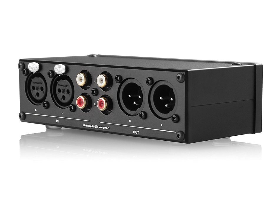 Nobsound Mini Fully Balanced Passive Preamp HiFi Pre-Amplifier XLR/RCA ...