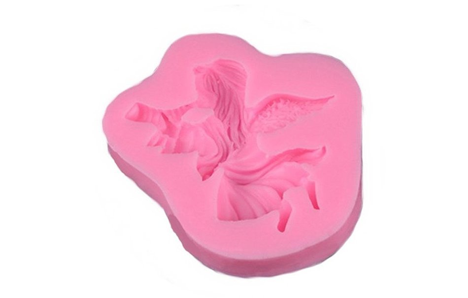 SHINA New Arrival Fondant Silicone Sugar The Angel Shaped Cake Craft ...