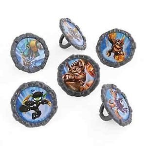 Bakery Crafts - 24 Skylanders Giants Cupcake Ring Toppers,Birthday ...