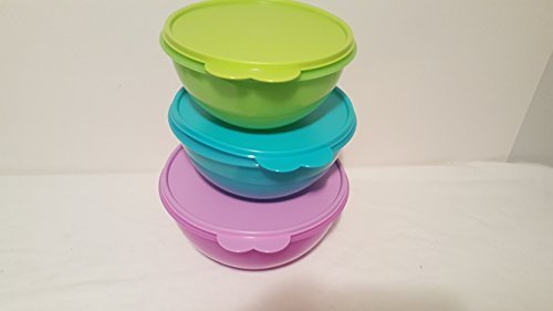 Tupperware Storage Bowl Mixing Classic Nesting Feaure Three Piece Set ...