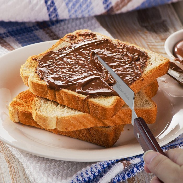 1Easylife Offset Cake Icing Spatula Set with Wooden Handle, 7.5" - 10.8 ...