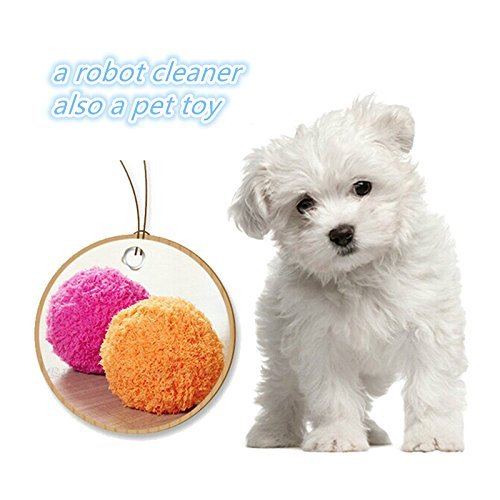 RECESKY robot cleaner pet toy automatic cleaner microfiber mop ball N5 ...
