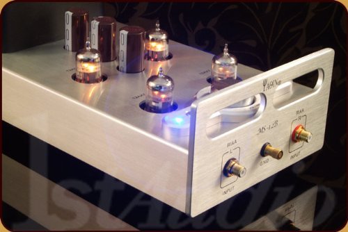 YAQIN MS12B 12AX7 X2 TUBE PreAmplifier Integrated Amplifier and Phono ...