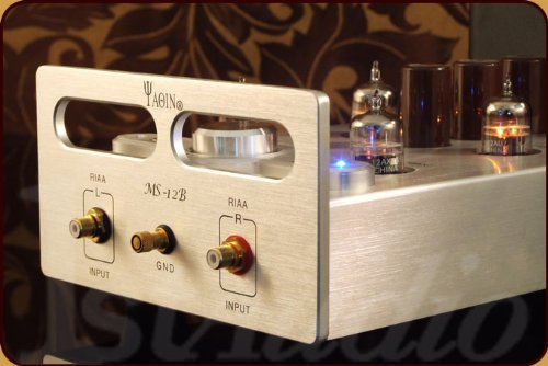 YAQIN MS12B 12AX7 X2 TUBE PreAmplifier Integrated Amplifier and Phono ...