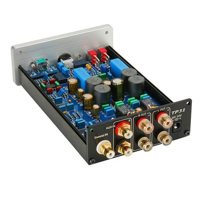 Topping TP31 Class T Amplifier Coaxial 24Bit/192kHz DAC with Headphone ...
