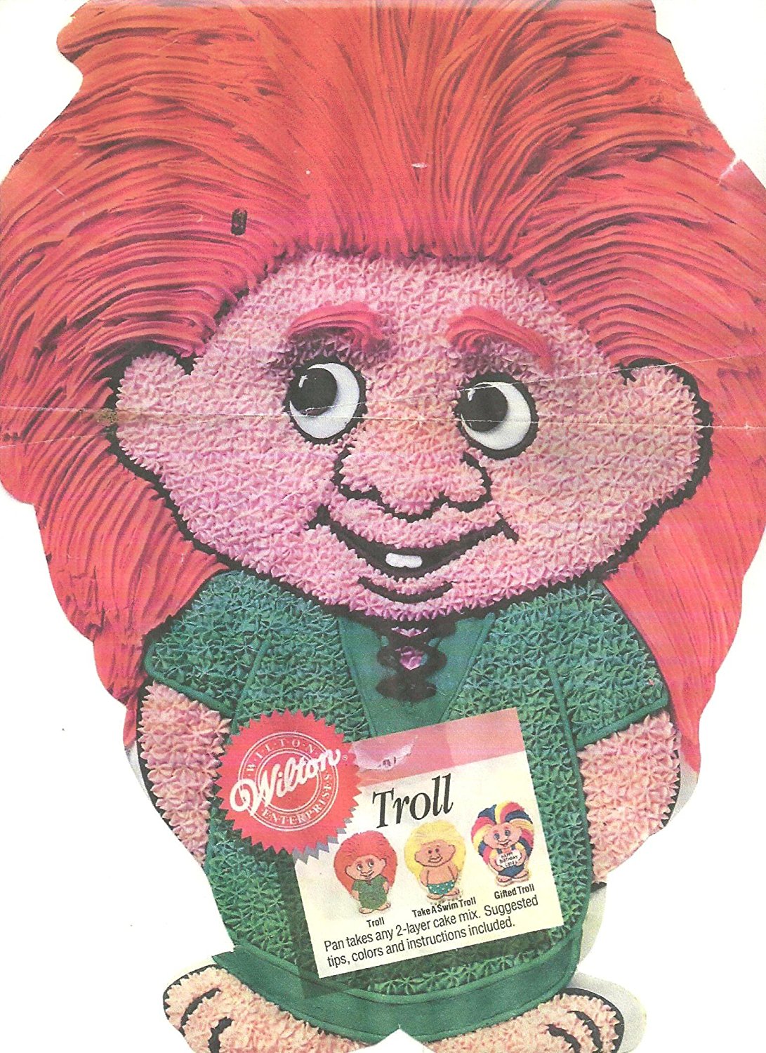 Wilton Troll Cake Pan (2105-6712) free image download