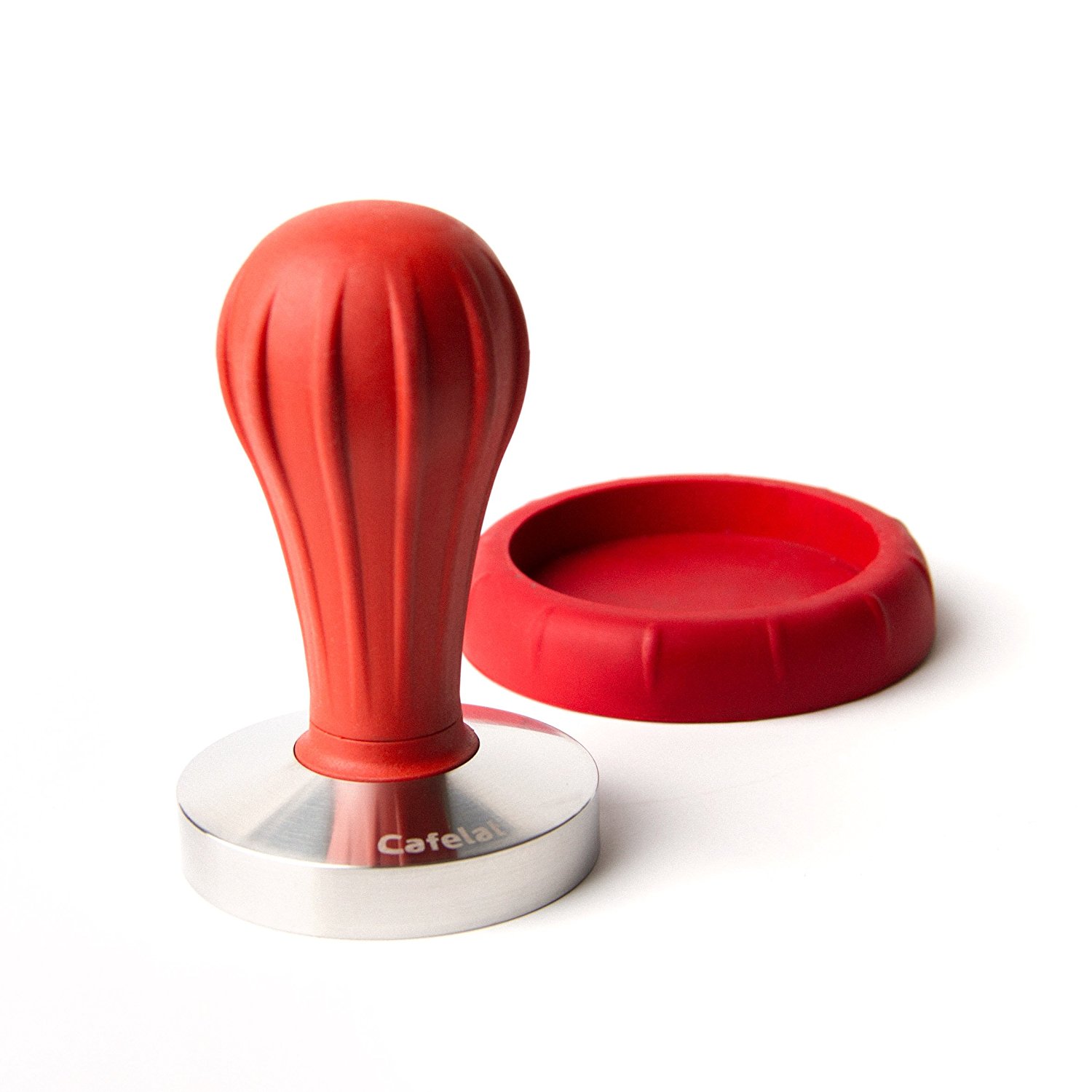 Cafelat Pillar Espresso Tamper - Red free image download