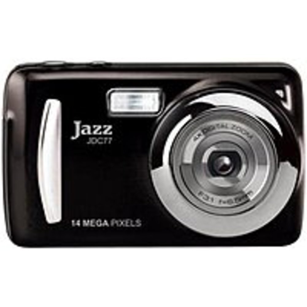 Jazz JDC77 Digital Camera - 14 Megapixels - 4x Optical Zoom/4x Digital ...