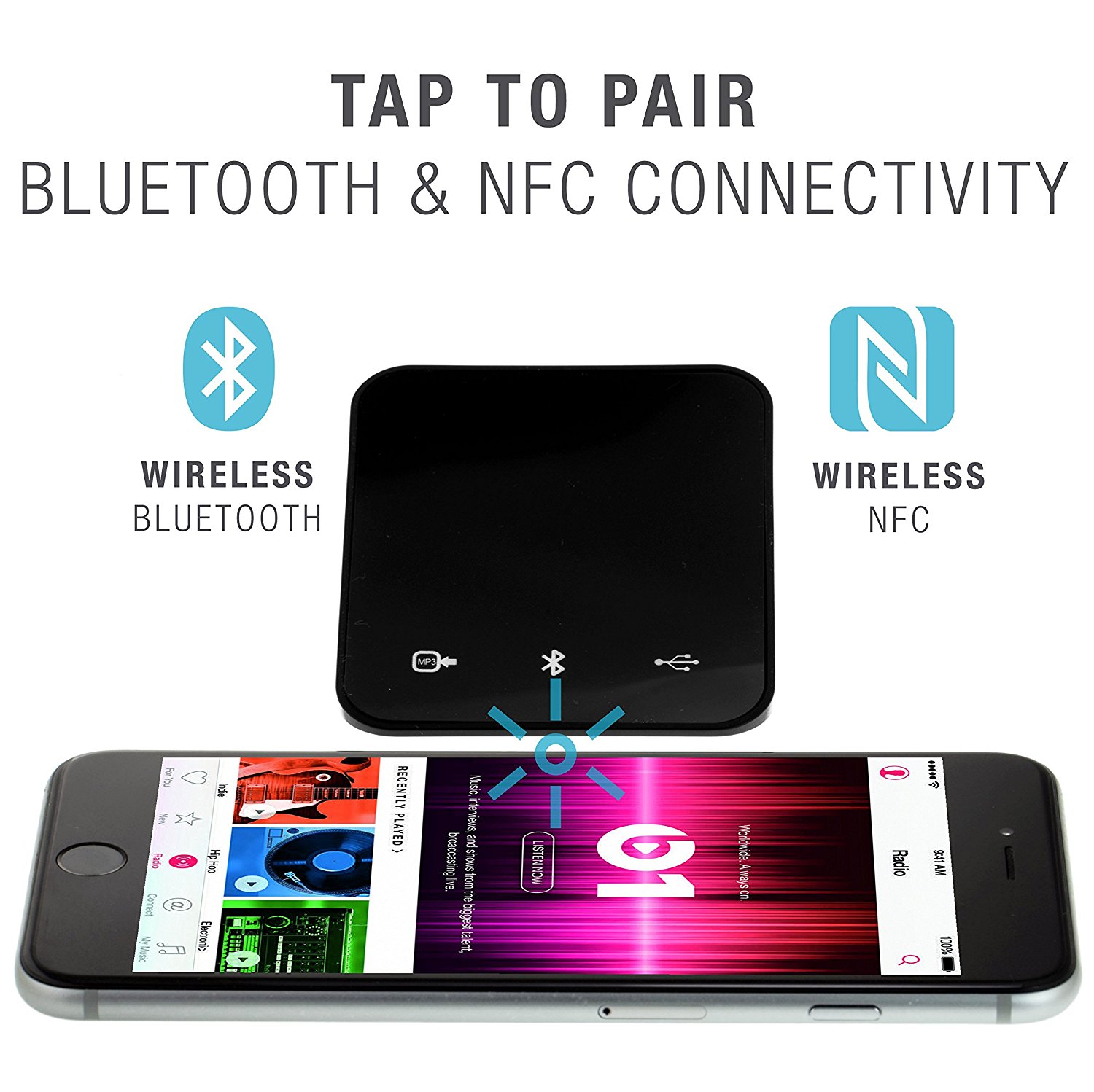 Mediabridge Bluetooth Receiver - Wireless Audio Adapter - Bluetooth 4.1 ...