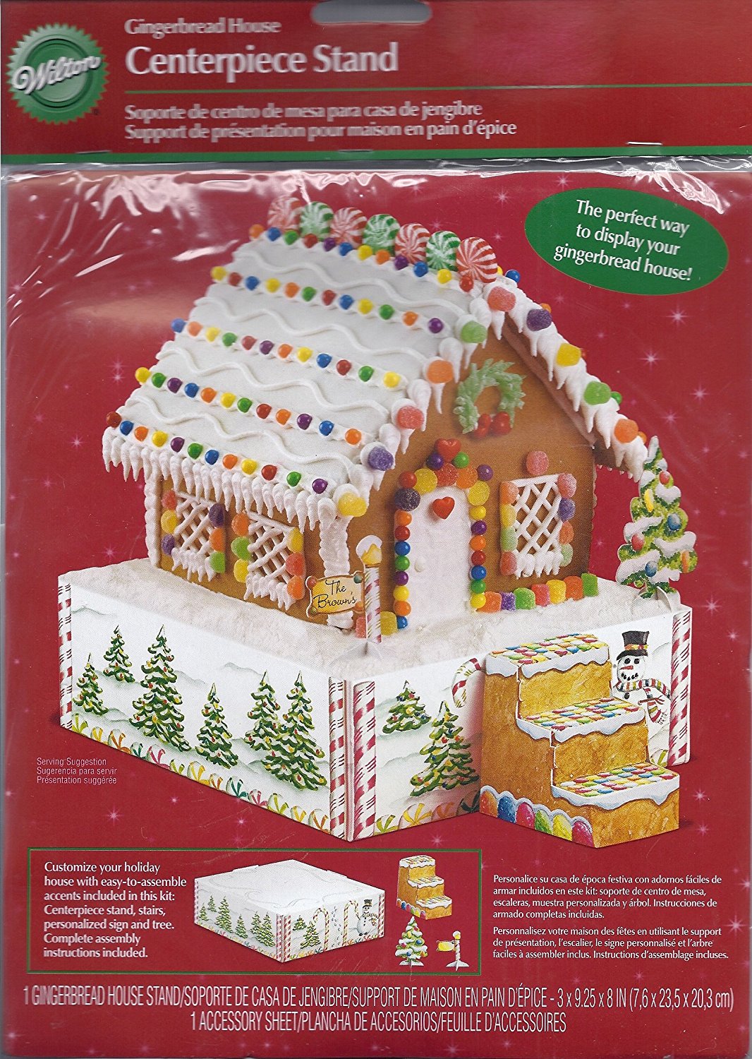 Wilton Gingerbread House Centerpiece Stand (2009) free image download