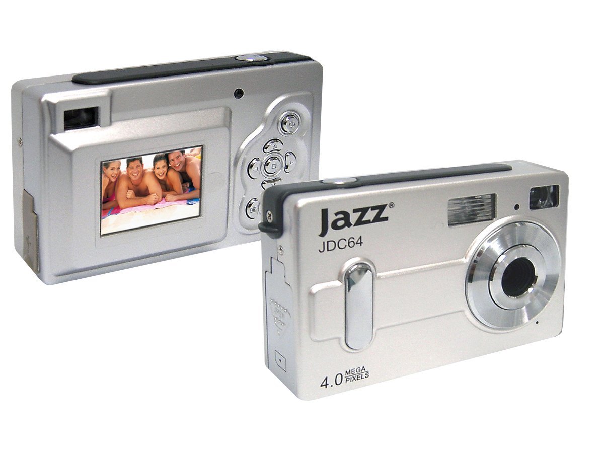 Jazz JDC64 4.0MP Digital Camera (Silver) (Discontinued by Manufacturer ...
