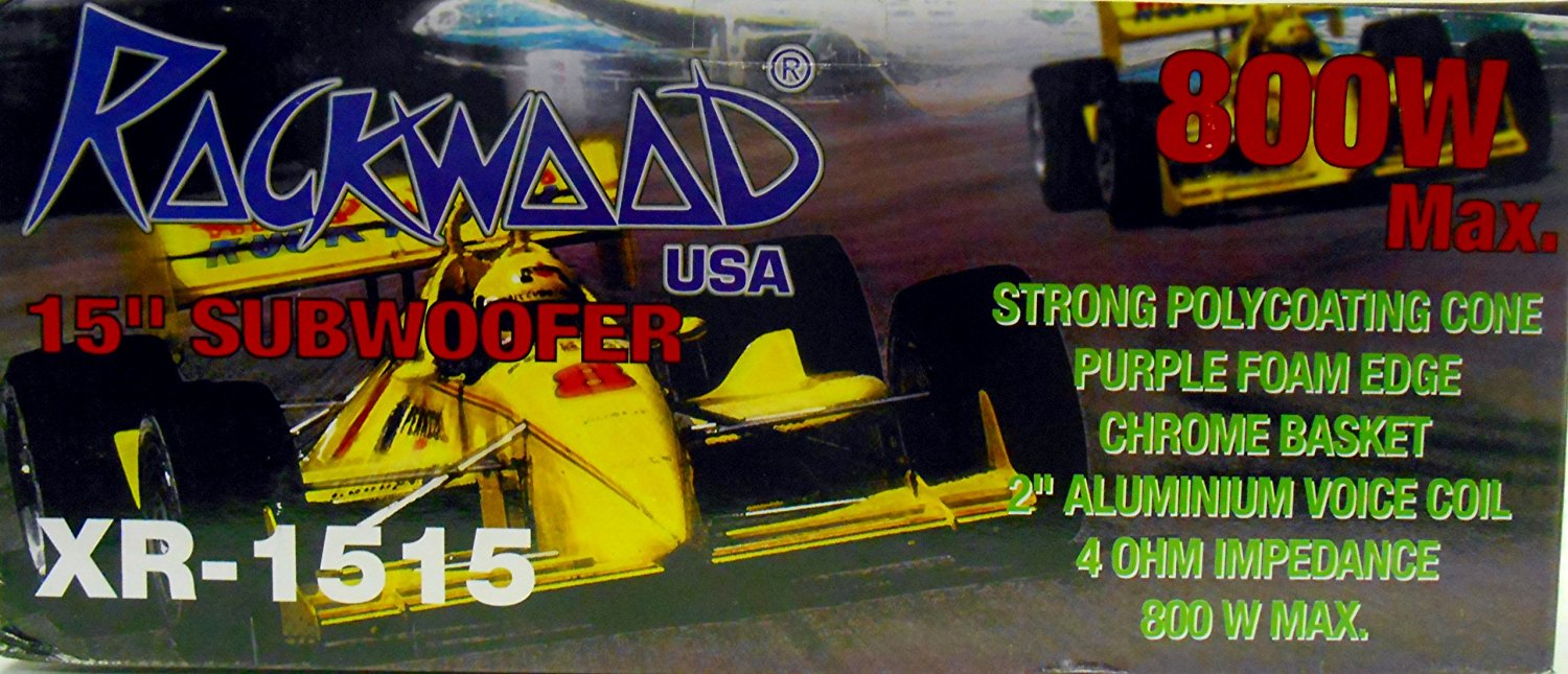 ROCKWOOD XR-1515 15" CAR/HOME/DJ SUBWOOFER N2 free image download