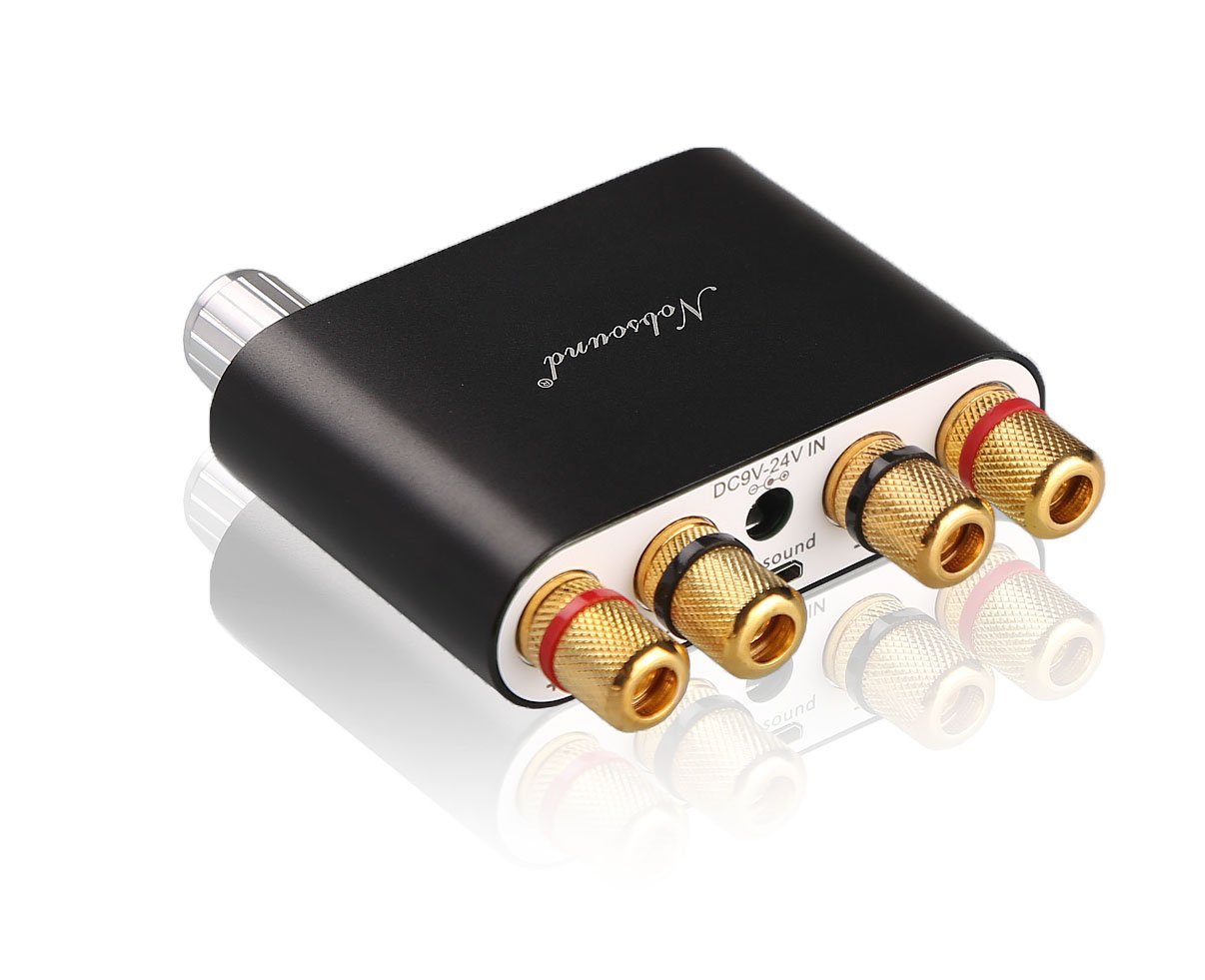 Nobsound NS-10G Mini Bluetooth 4.0 Digital Amplifier 100W HiFi Amp with Power Supply (Blue) N2 ...