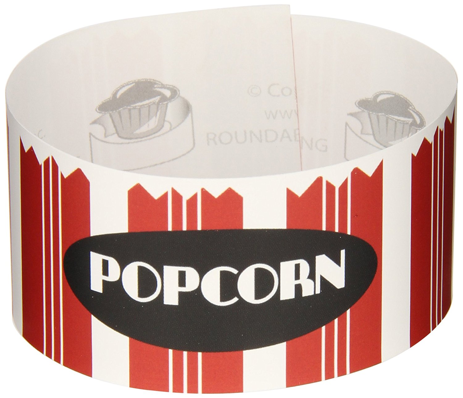 Roundabouts Cupcake Sleeves Popcorn Tub Cupcake Sleeve (Pack of 24 ...