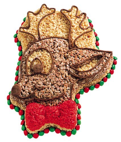 Wilton Cake Pan: Rudy Rudolph Reindeer Christmas Holiday Cake Pan Mold ...