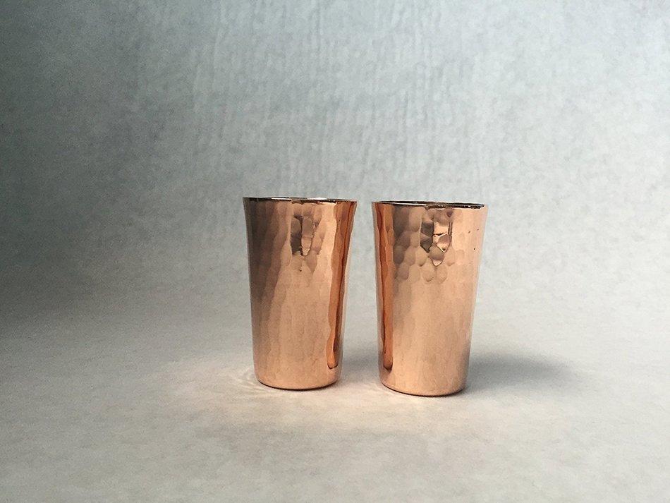 Sertodo Sharpshooter Shot Cups, set of 4, Hammered Copper, 2 fluid ...