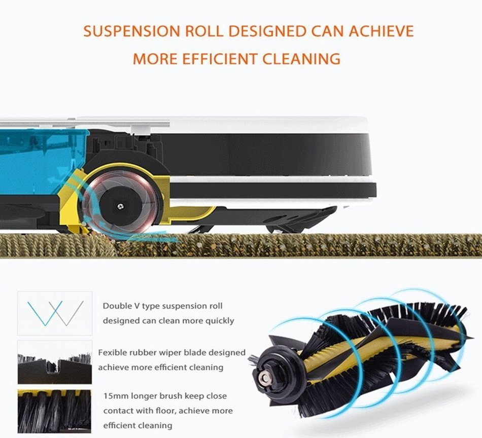 ILIFE V7 Smart Robot Vacuum Cleaner, Buletooth Control,Sensor,Household ...