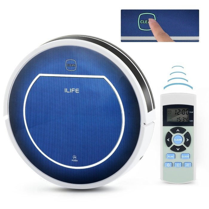 ILIFE V7 Smart Robot Vacuum Cleaner, Buletooth Control,Sensor,Household ...